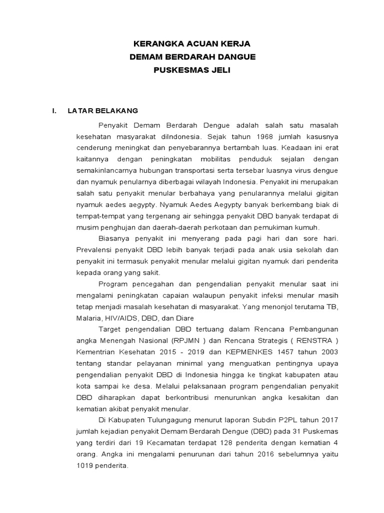 Kak Program DBD | PDF