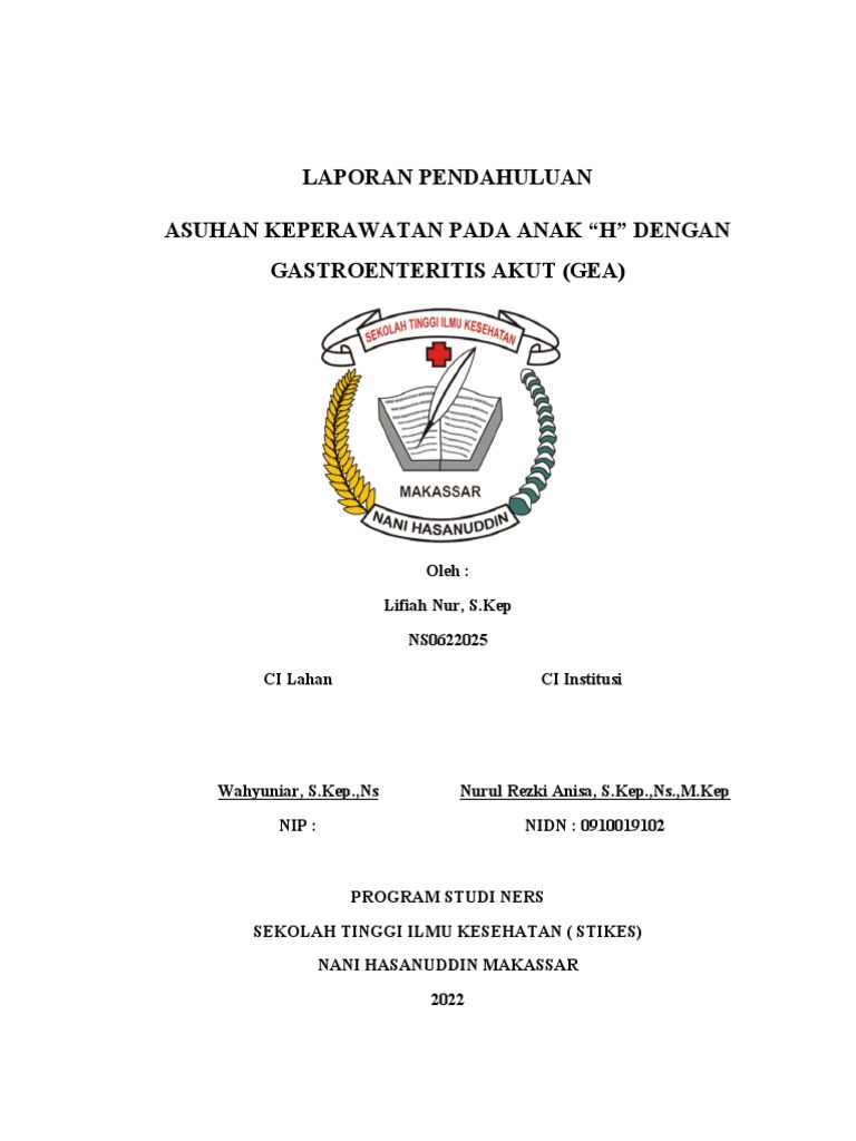 LP Gea Hilya | PDF | Kesehatan Holistik