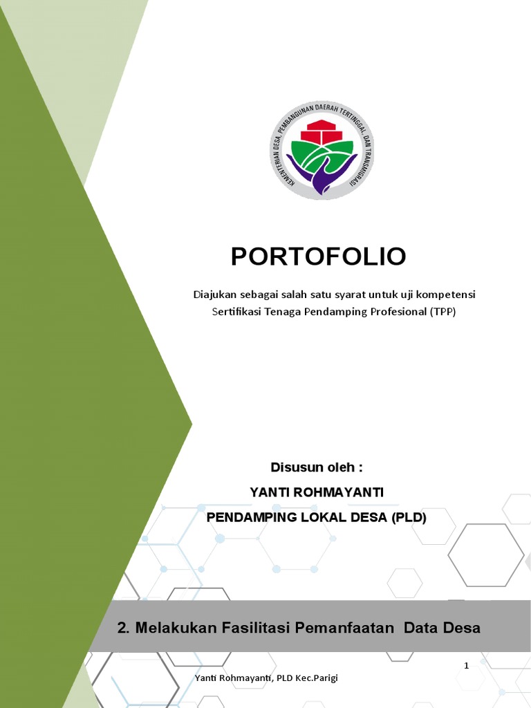 2 Melakukan Fasilitasi Pemanfaatan Data Desa Yanti Rohmayanti | PDF