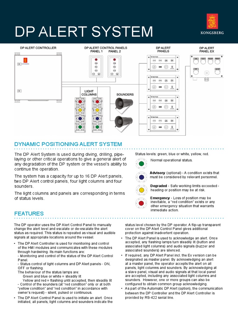 DP Alert System | PDF | Electricity | Equipment
