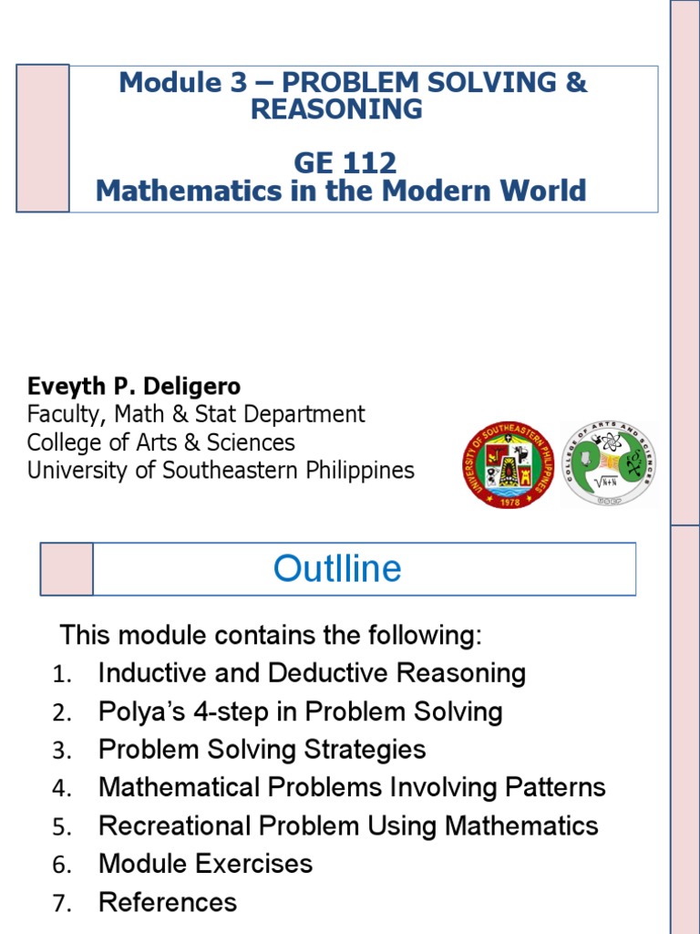 Problem Solving Reasoning | PDF | Inductive Reasoning | Reason Problem Solving Reasoning | PDF | Inductive Reasoning | Reason