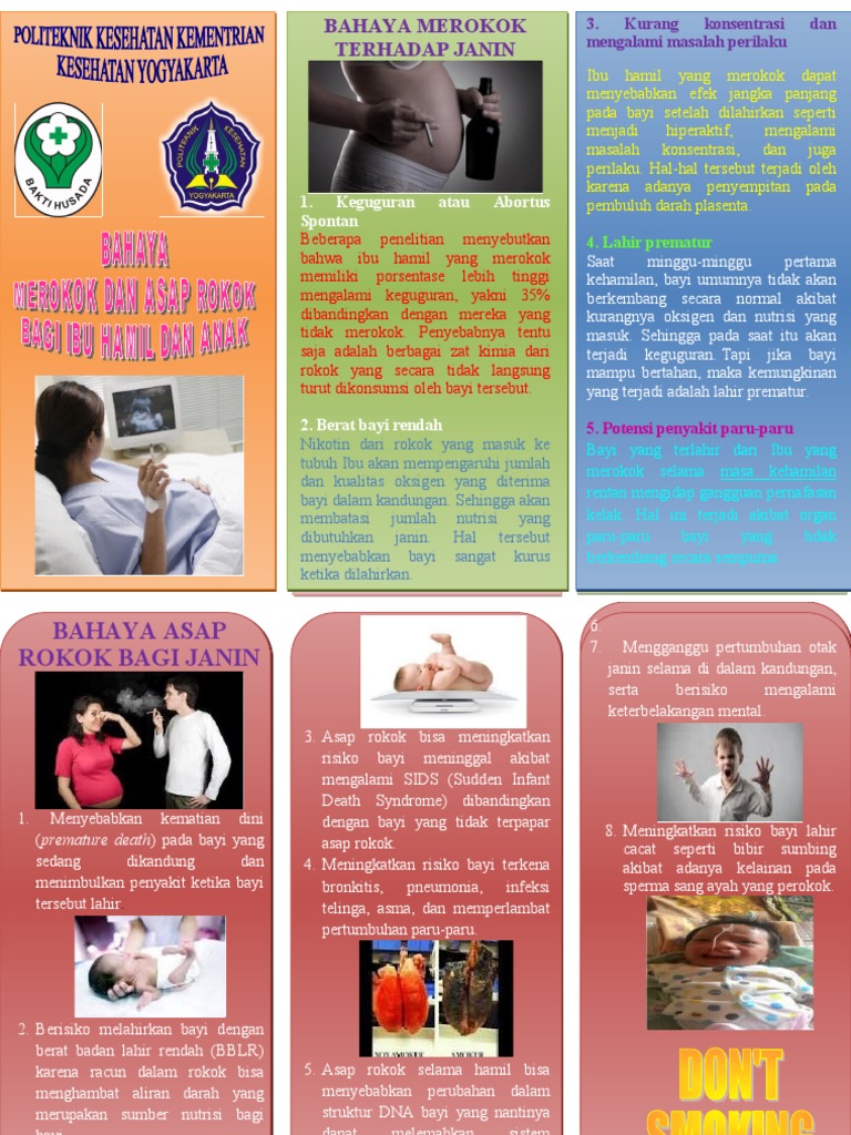 Bahaya Merokok bagi Janin dan Bayi | PDF