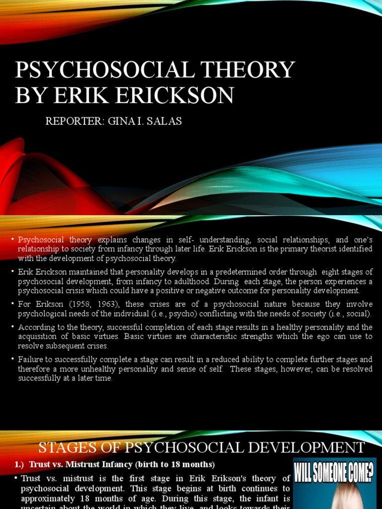 Psychosocial Theory Report | Download Free PDF | Psychology | Behavioural Sciences