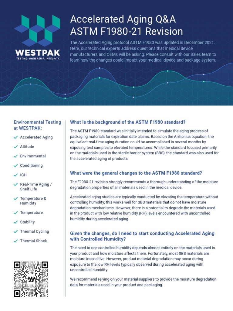 WESTPAK ASTM-F1980-21 FAQ v3 | PDF | Humidity