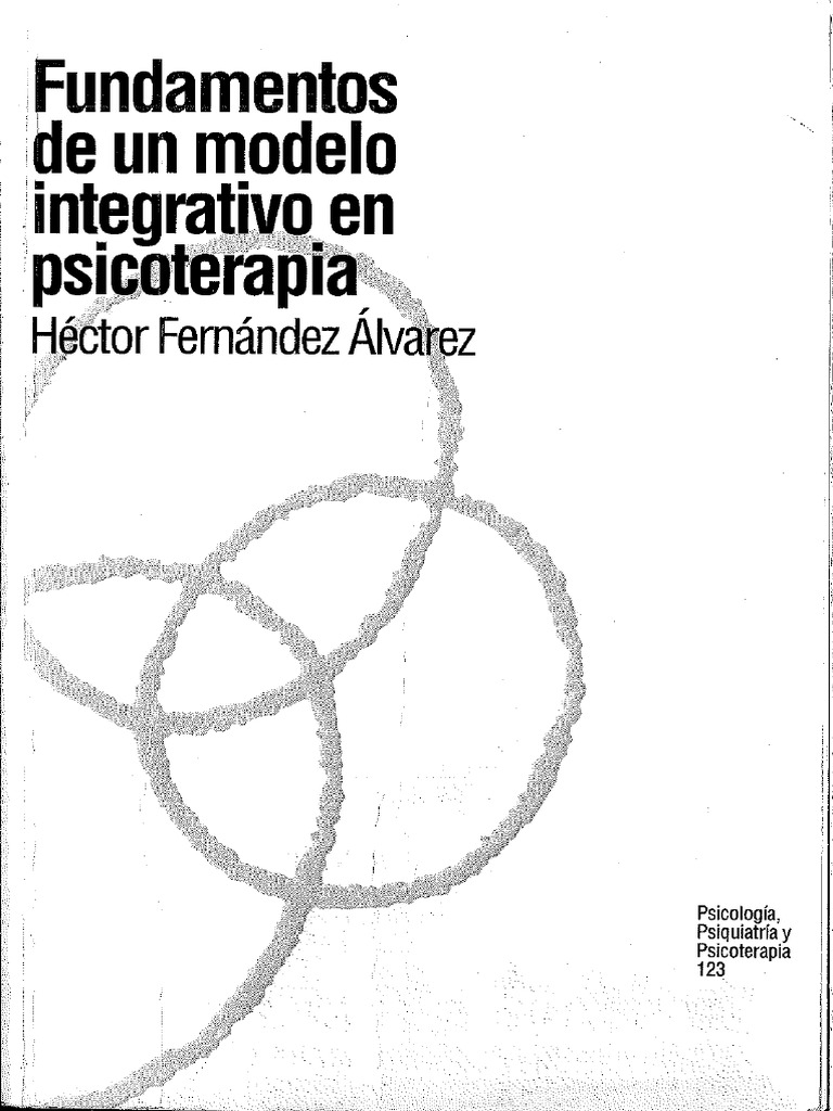 Libro Fundamentos Del Modelo Integrativo | PDF