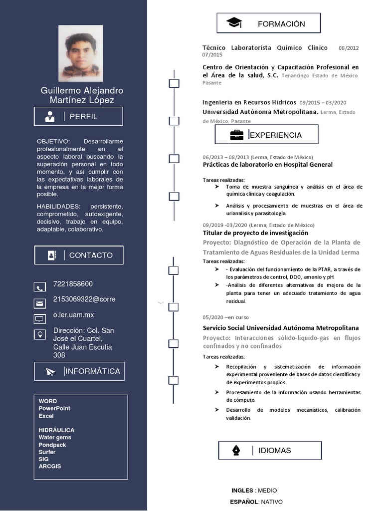 Curriculum. Martínez Lopez | PDF