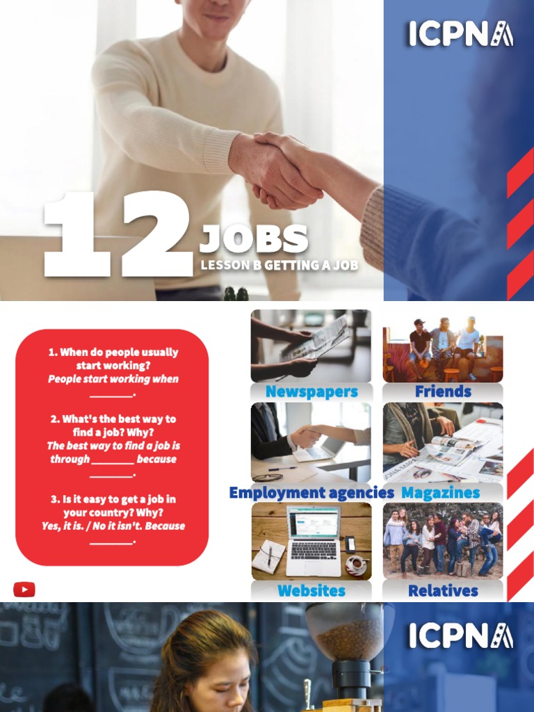 Unit 12 Jobs - Lesson B | PDF