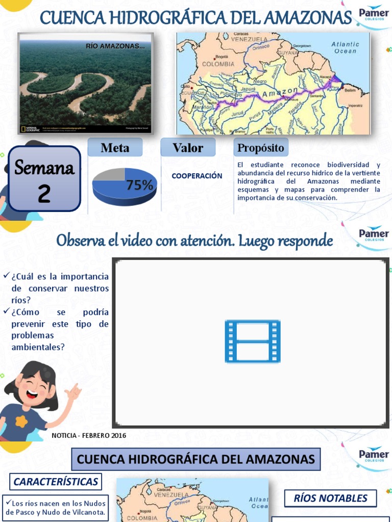 Cuenca Hidrografica Del Amazonas | PDF | Río | río Amazonas