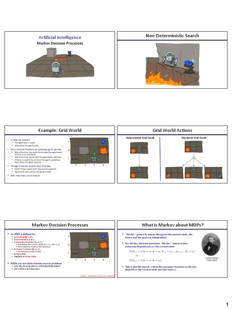Lecture7 MDPs I | PDF | Statistical Theory | Applied Mathematics