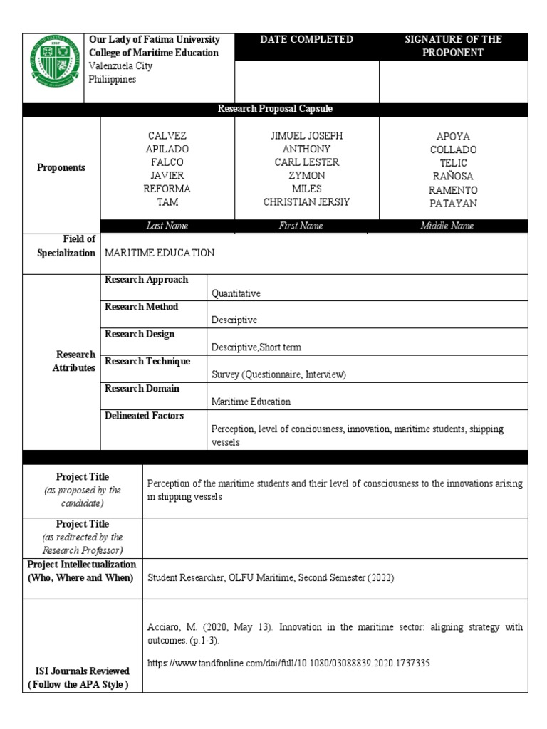 Capsule by Group 3 Bsmare 3yb 2 | PDF | Innovation | Learning