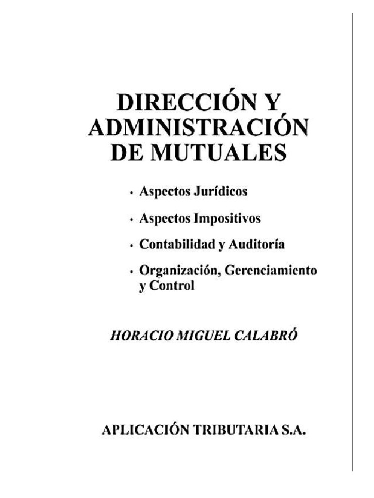 Ley de Asociaciones Mutualistas en Argentina | PDF | Cooperativa ...