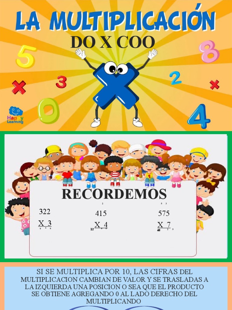 Multiplicacion DO X COO | PDF | Hogar, jardinería y bricolaje
