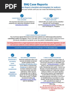 Case Report Template Guide | PDF | Medical Diagnosis | Case Report