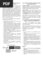 EPP5 - ICTENTREPRENEURSHIP - Q1 - Module5 - WEEK5 (8pages) | PDF