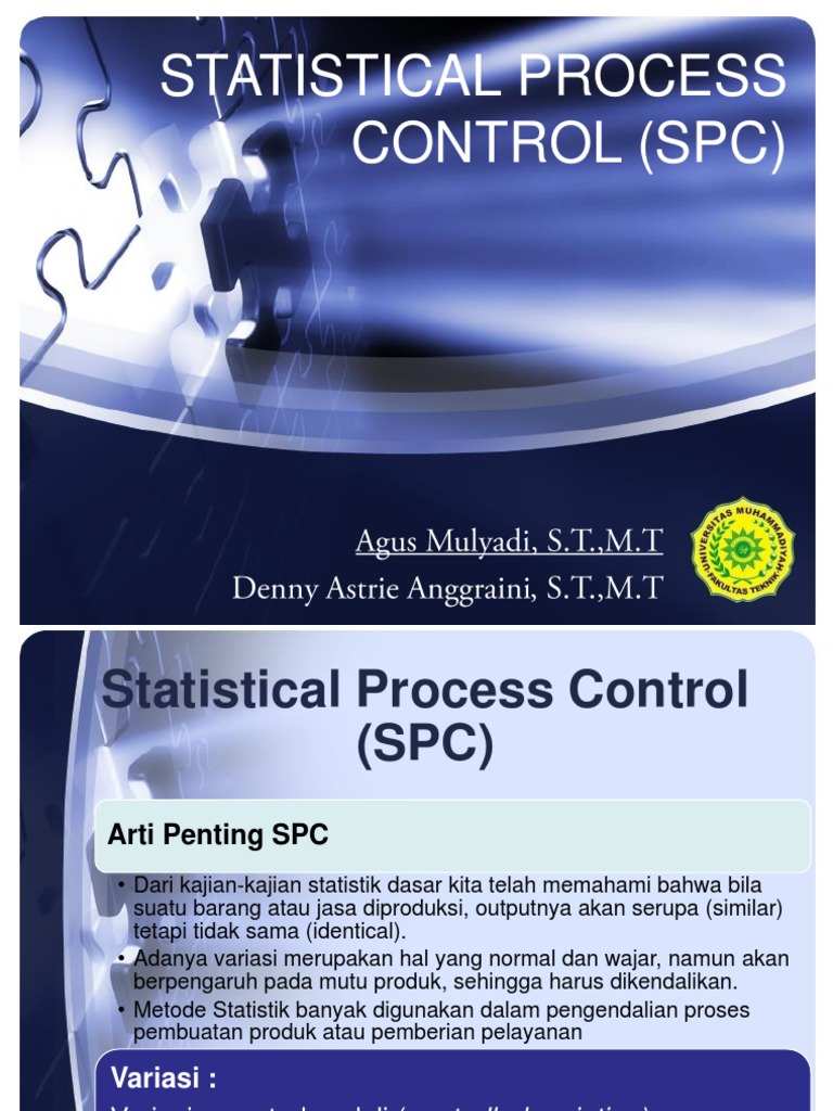 Kontrol Proses Statistik | PDF