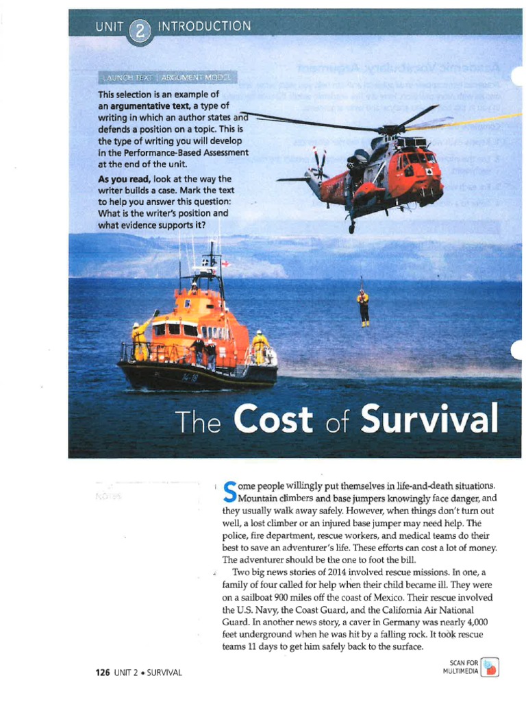 The Cost of Survival Text | PDF