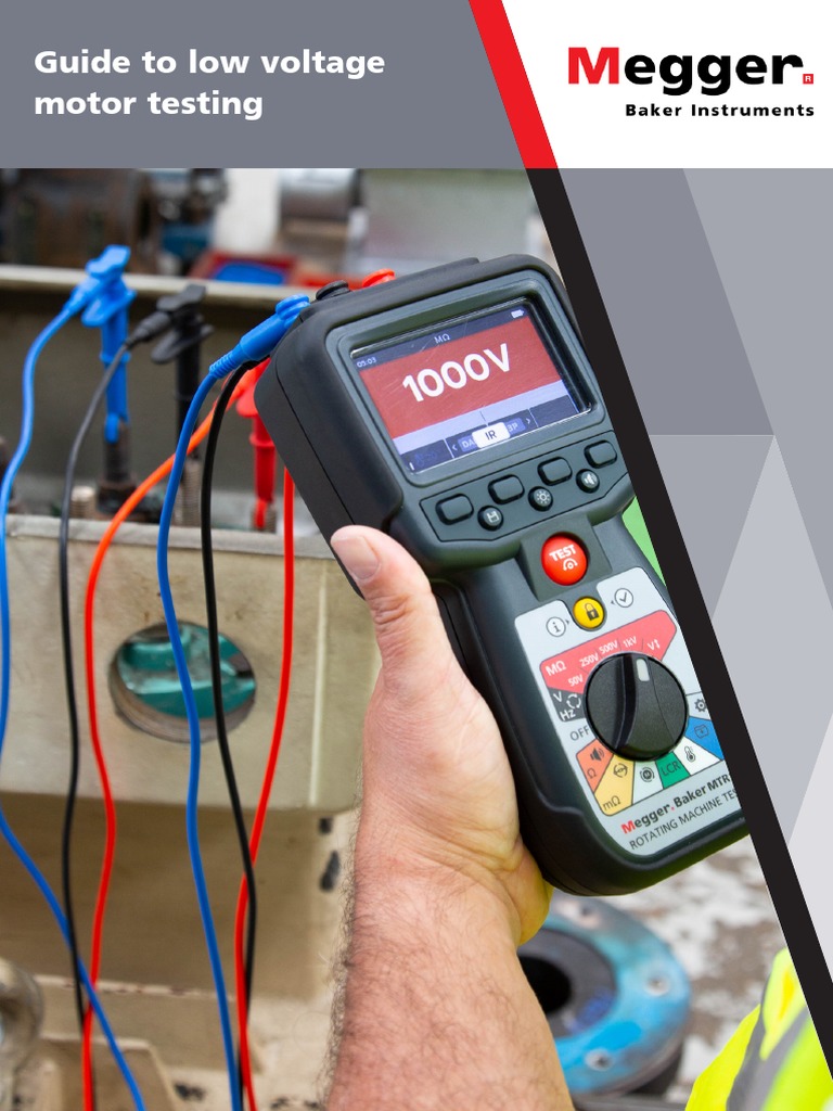 Guide To Low-Voltage Motor Testing - Megger | PDF | Electric Motor ...