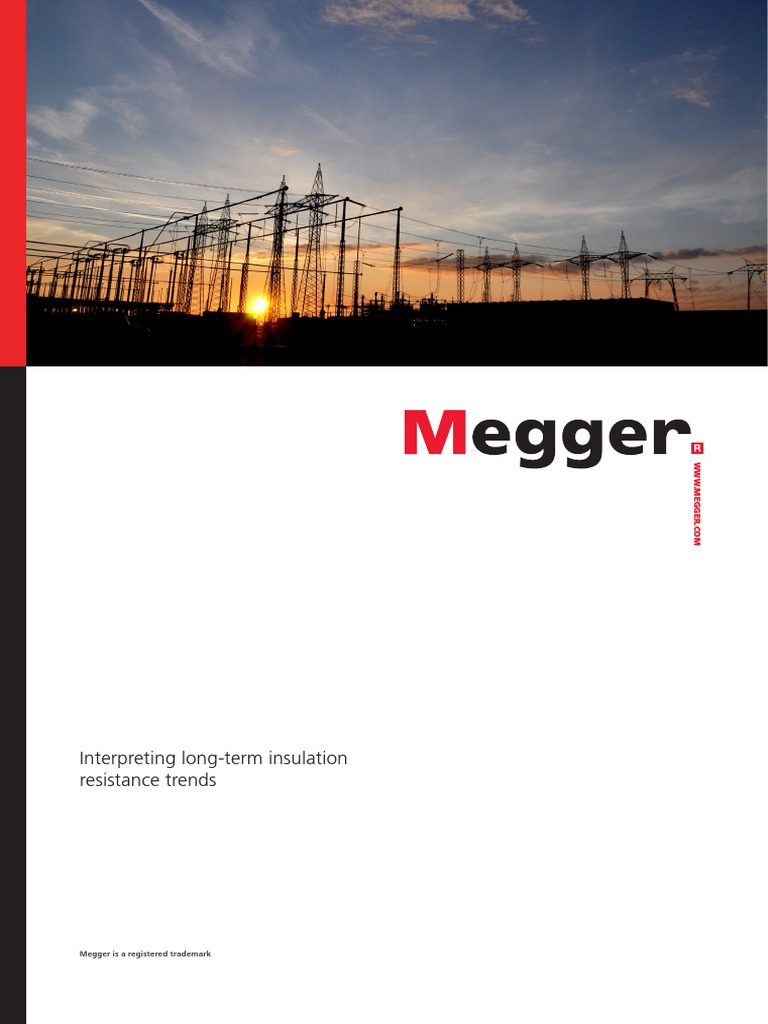 Interpreting Insulation-Test Trends - Megger | PDF | Insulator ...