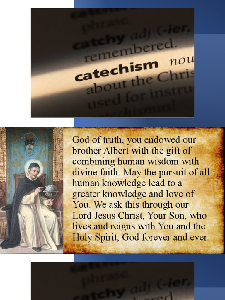 Catechism Slides - Cut Lesson 1 | PDF | God In Christianity | Catechism