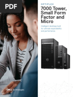 Dell Optiplex 7420 AIO Datasheet | PDF | Dell | Personal Computers