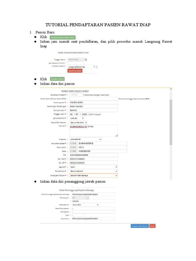 Alur Pendaftaran Pasien Rawat Inap | PDF | Karier & Perkembangan | Pengelolaan Keuangan & Uang
