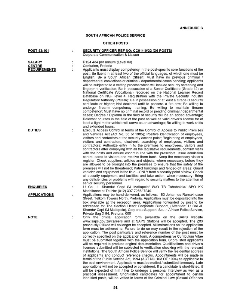 SAPS | Download Free PDF | Forensic Science | Dna Profiling