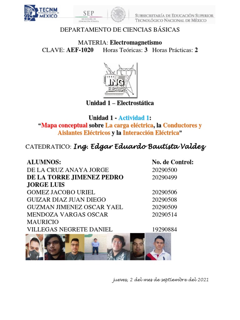 ELE U-1 Equipo 5 Act 1 MC Elec DLC-DLT-Gom-Gui-Guz-Men-Vil | PDF