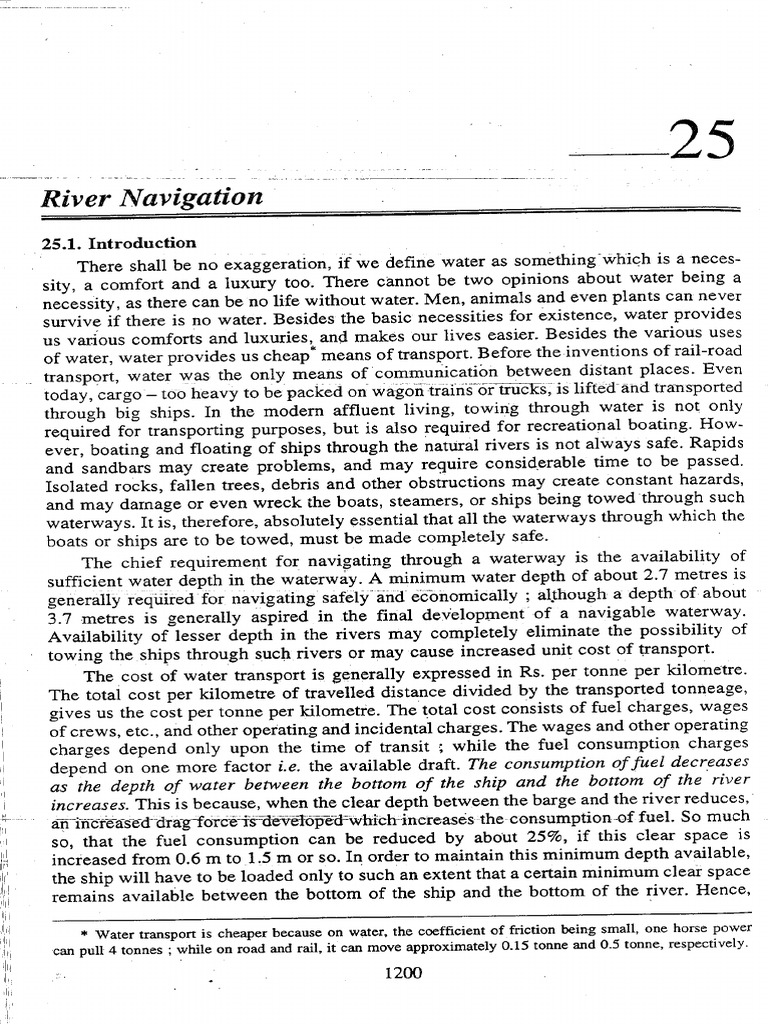 Chapter 25, River Navigation | PDF