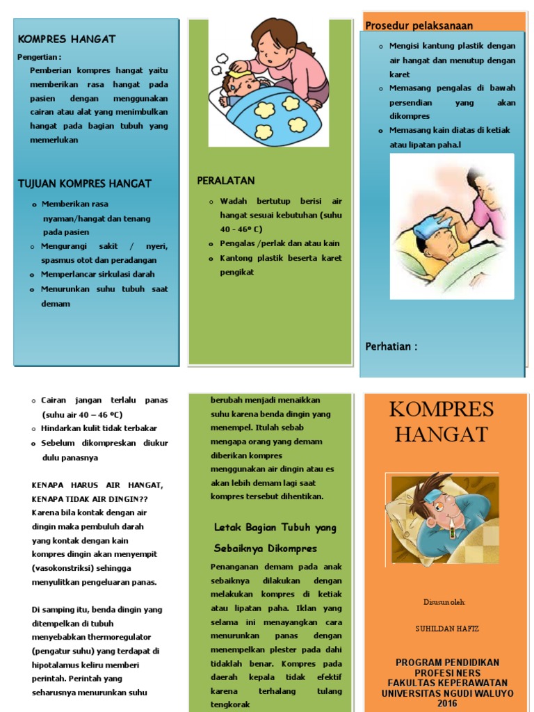 Leaflet Kompres Hangat | PDF