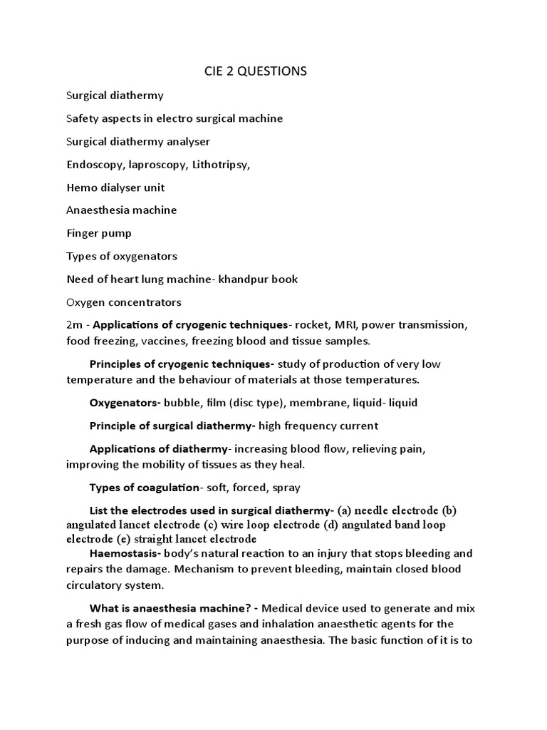 Cie 2 Questions | PDF | Science & Mathematics