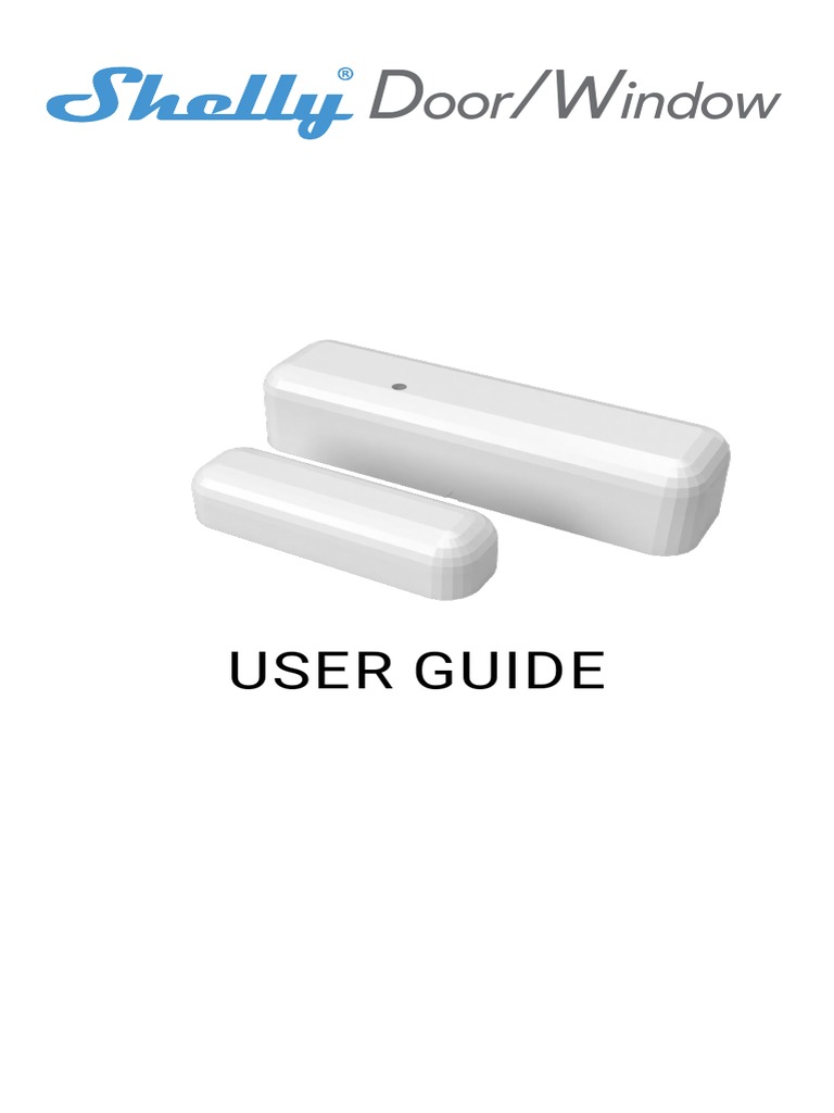 Shelly Door/Window Sensor Guide | PDF