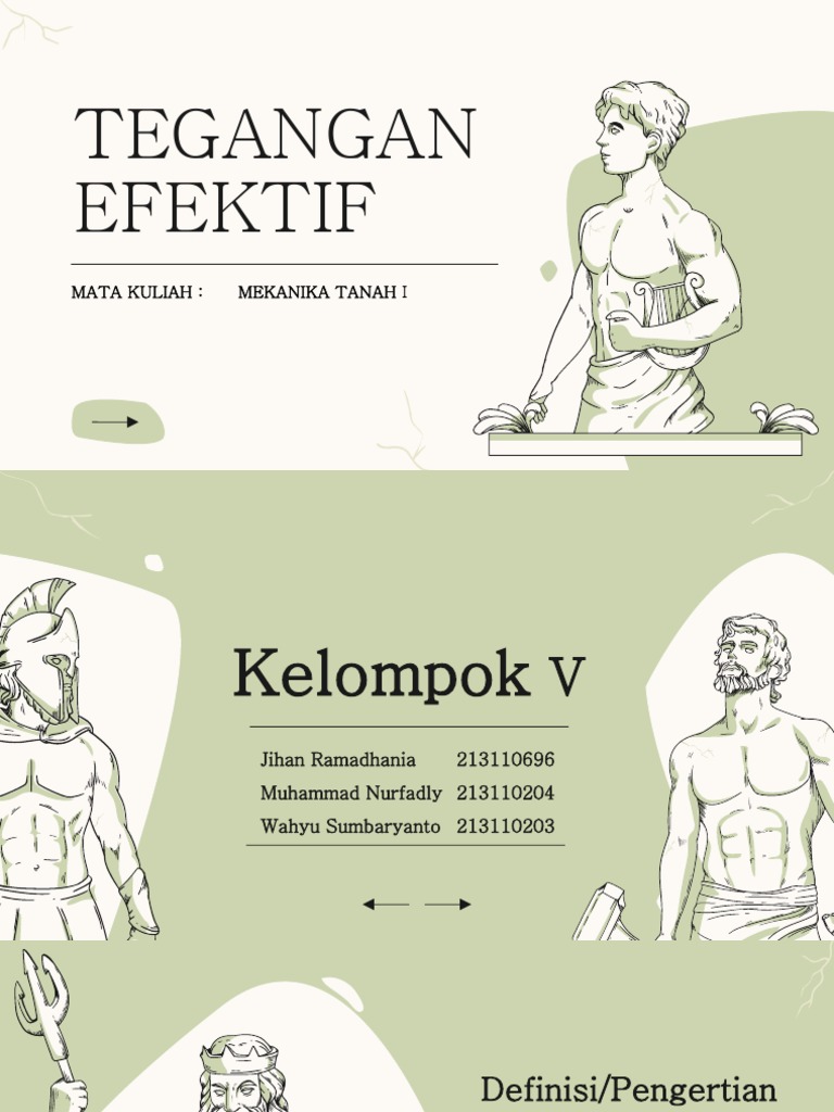 Mektan 1 (Tegangan Efektif) | PDF