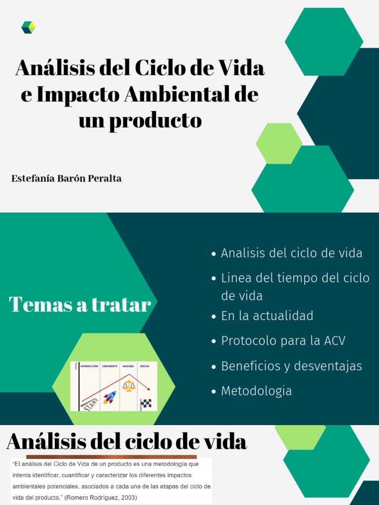 Análisis de Ciclo de Vida | PDF | Evaluación del ciclo de vida | Entorno natural