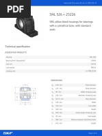 SNL 520-617 Plummer Block Specifications | PDF | License | Bearing ...