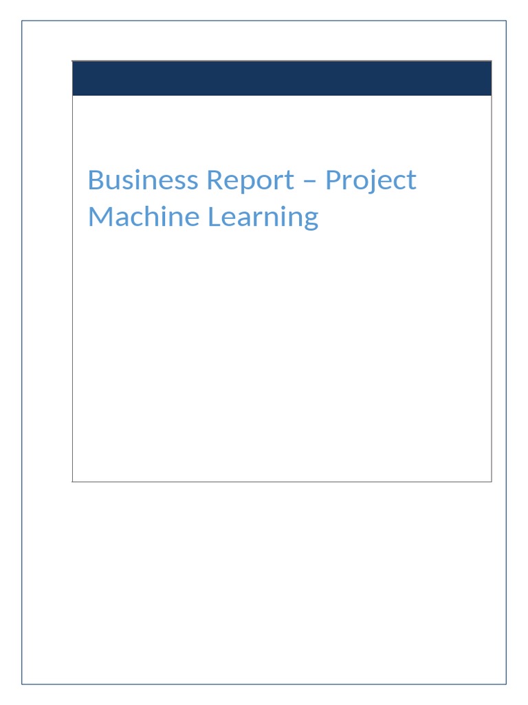 Project Machine Learning Pdf Regression Analysis Logistic Regression
