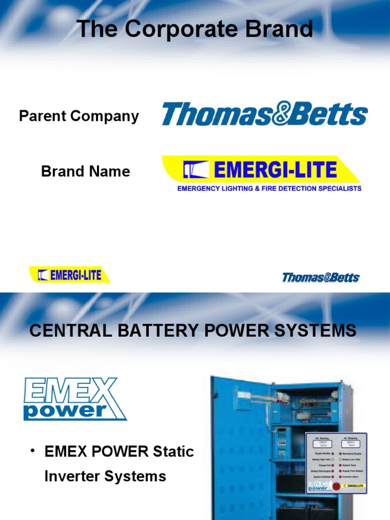 EMEX Power Central Battery Systems | PDF | Battery Charger | Power Inverter
