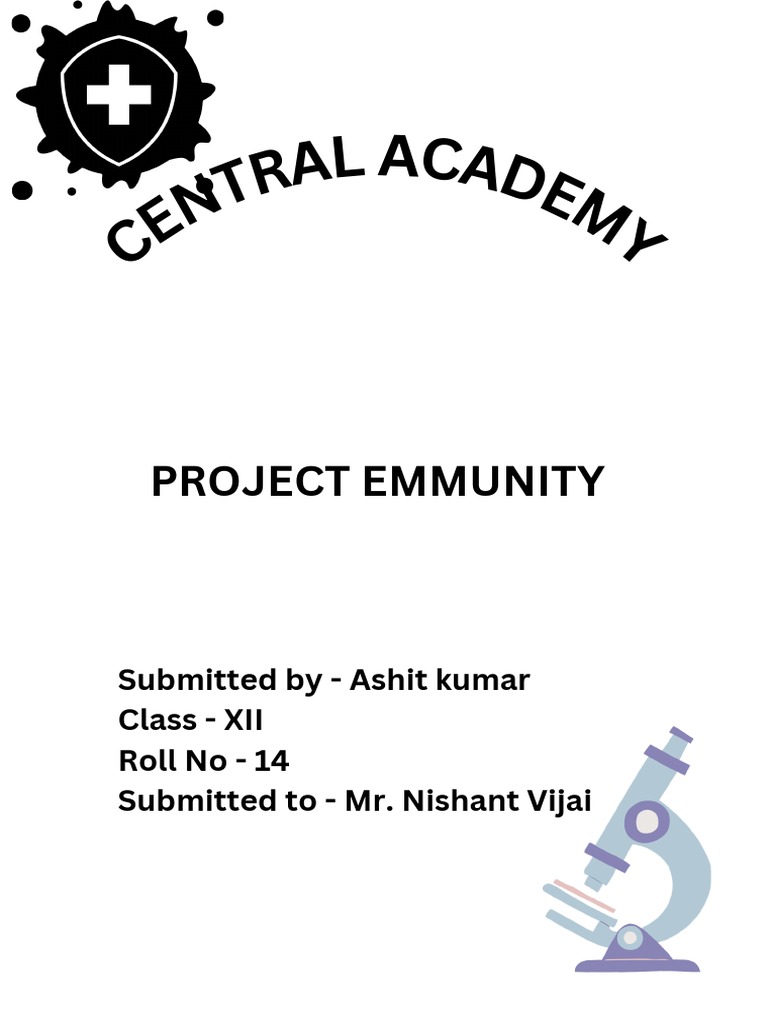 Project Immunity | PDF | Lymphatic System | Immune System