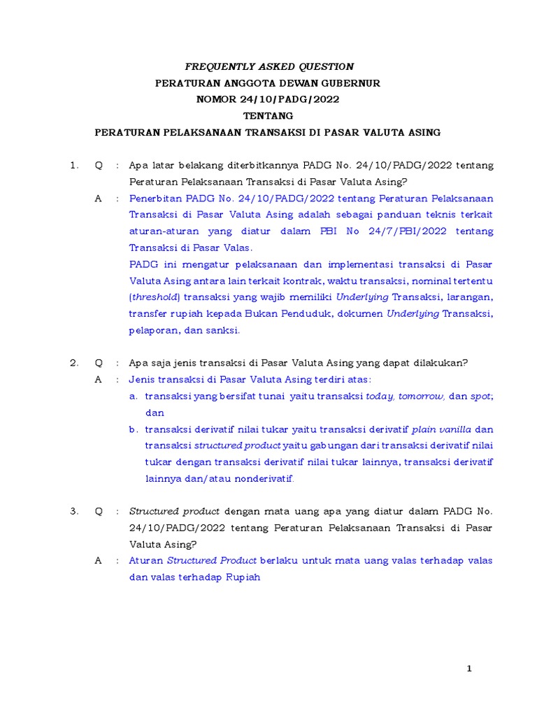 Faq Padg 241022 | PDF