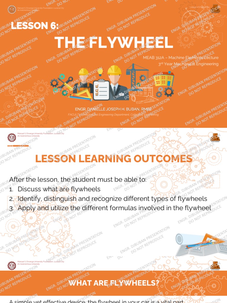 Lesson 6 Flywheel | Download Free PDF | Nature | Mechanical Engineering