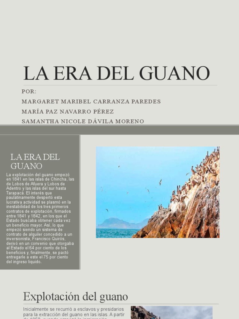 La Era Del Guano | PDF