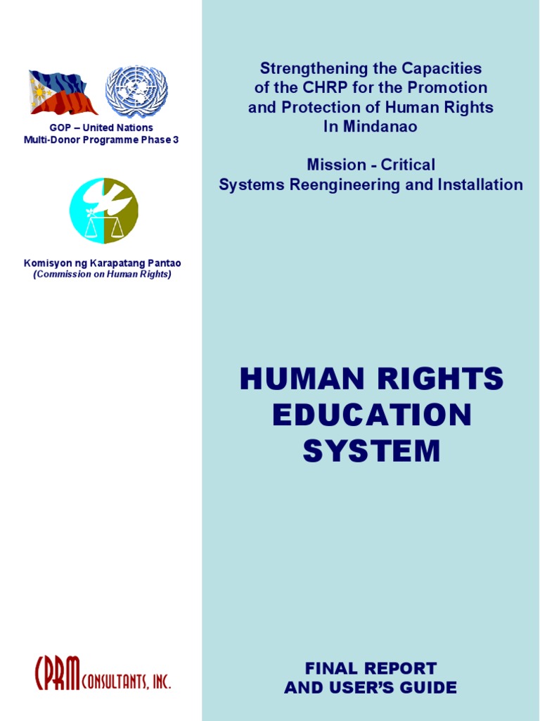 Human Rights Education | PDF | Human Rights | Evaluation