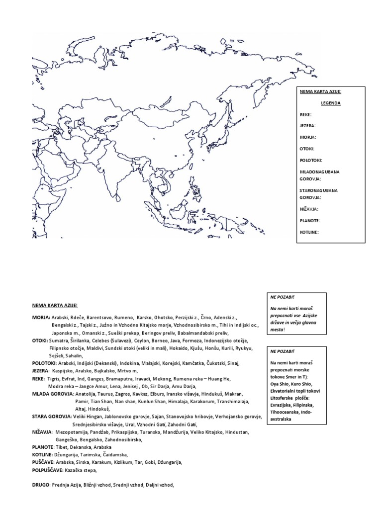 Azija Nema Karta 3 | PDF