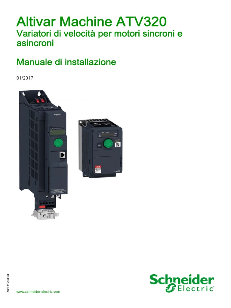 ATV320 Manuale-Installazione IT | PDF