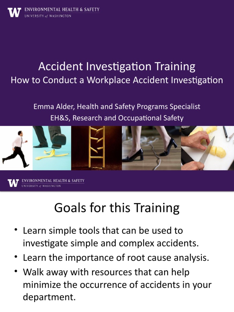 Accident Investigation Training No Notes | PDF | Occupational Safety ...