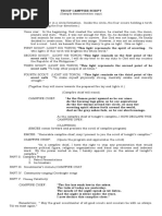 Scout Campfire Script Edited | PDF | Fires | Combustion