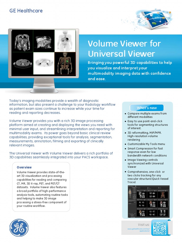 AV Volume Viewer Product Datasheet | PDF