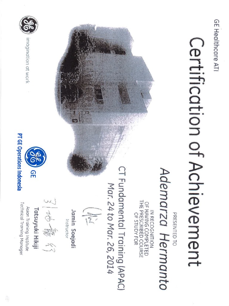 Certificate Fe Cipta Pdf