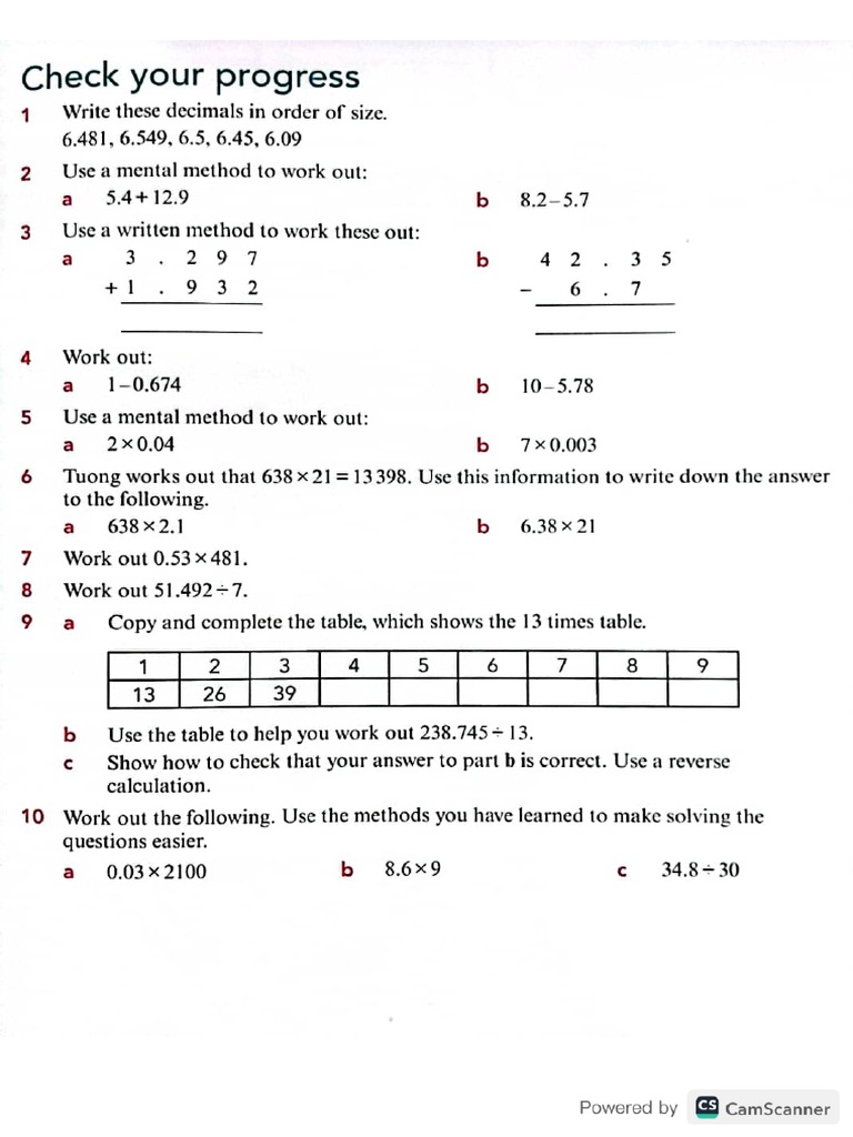 Progress Unit 4 | PDF