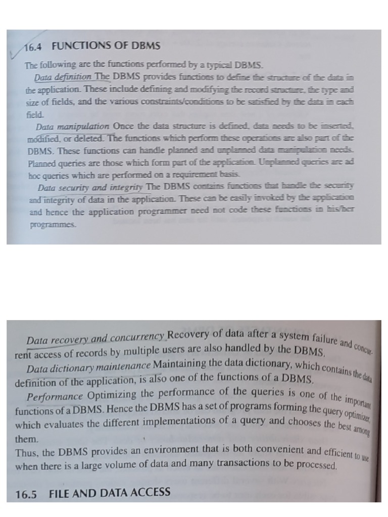 Database Structure and DBMS | PDF