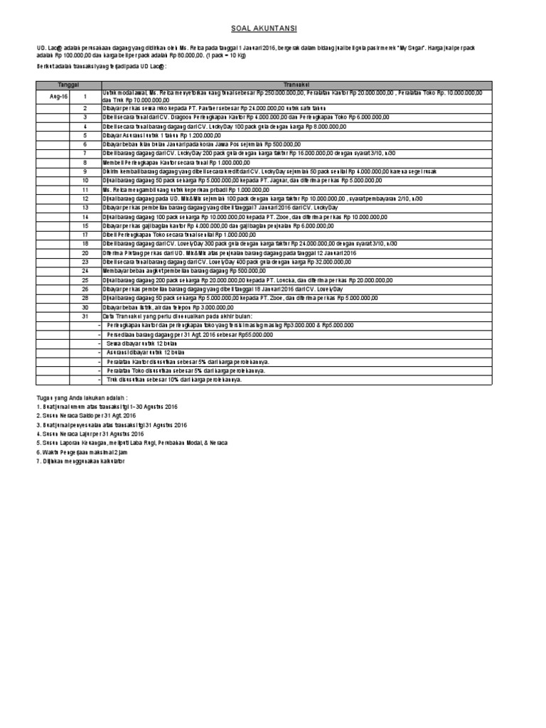2022 - Tes Bidang Admin | PDF